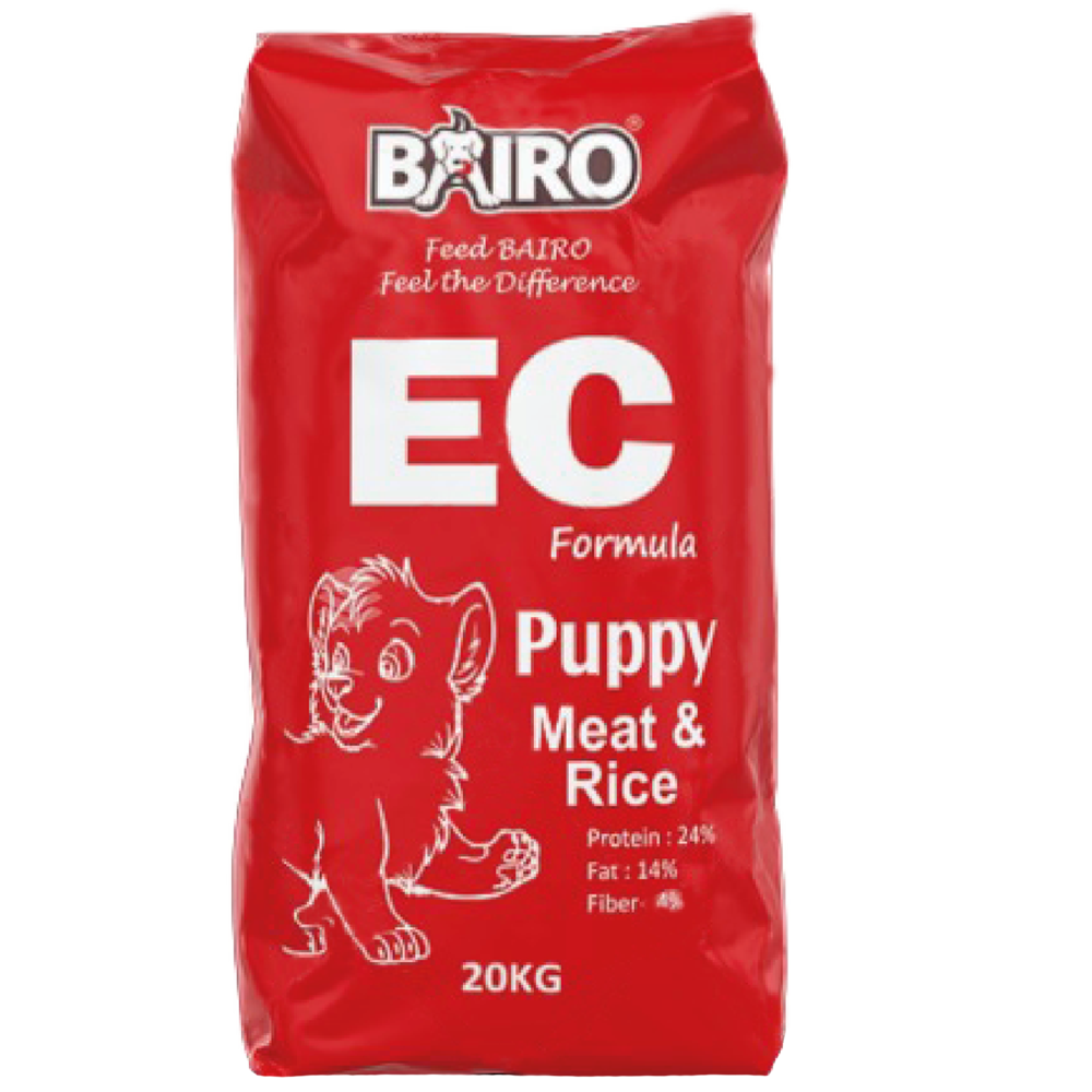 Bairo EC Puppy Meat & Rice Dog Food - Taiyo Feed Mill Limited