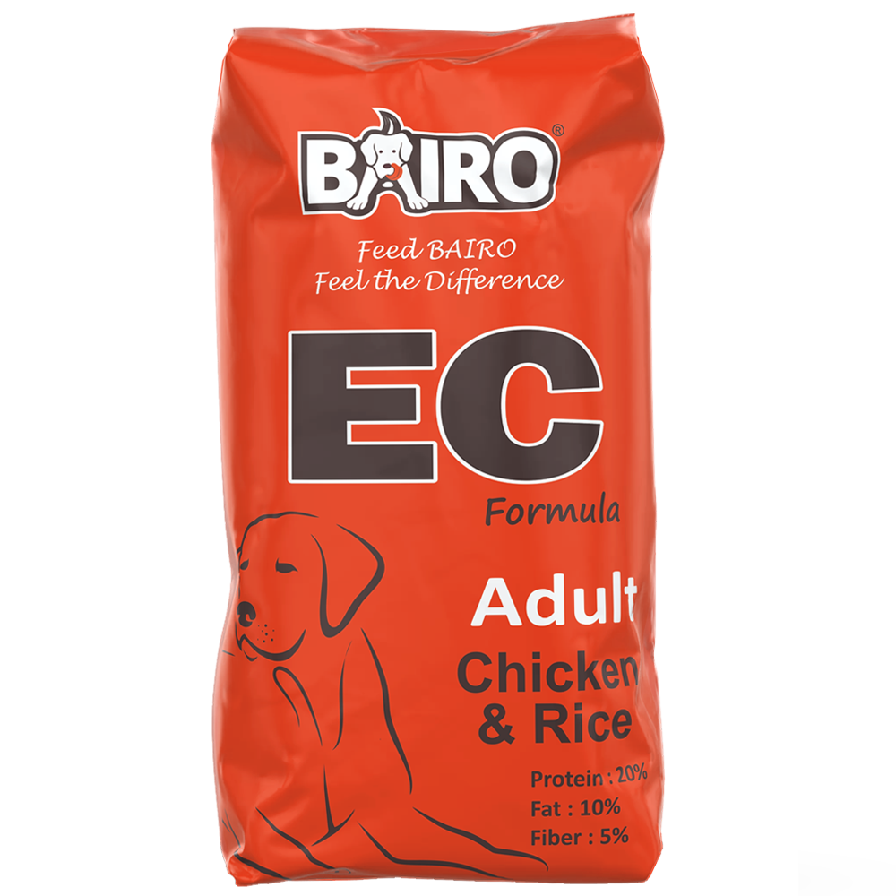 Bairo EC Adult Chicken & Rice Dog Food - Taiyo Feed Mill Limited