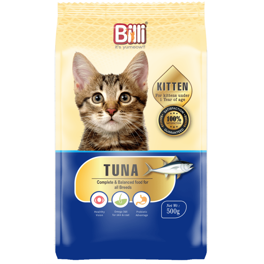 Billi Kitten Tuna Cat Food - Taiyo Feed Mill Limited