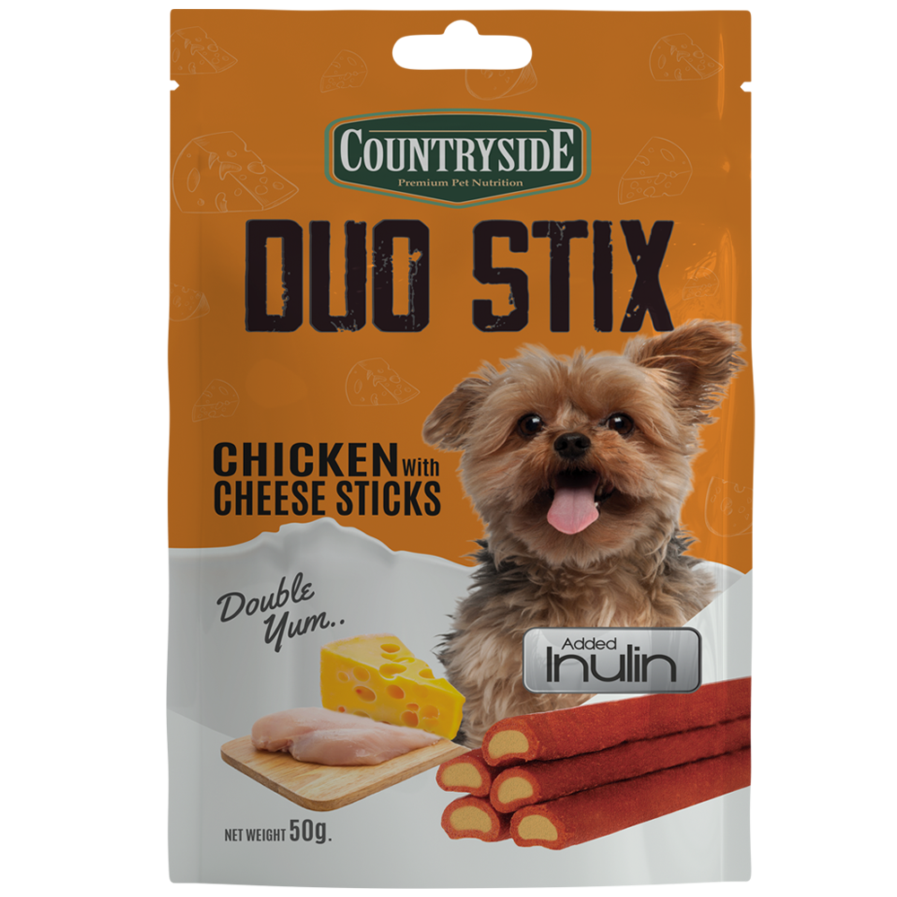 Countryside Duo Stix Chicken with Cheese - Taiyo Feed Mill Pvt Ltd