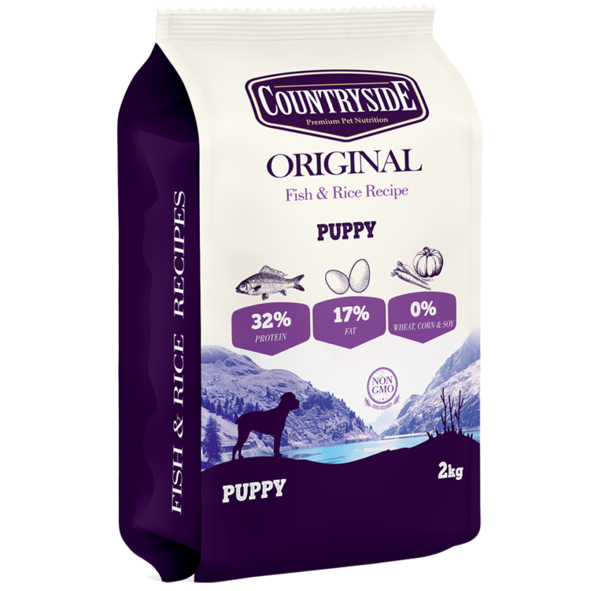 Countryside Original Puppy Fish & Rice Recipe - Taiyo Feed Mill Limited