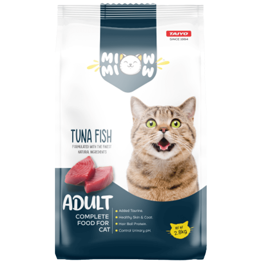 Miow Miow - Adult Tuna Fish - Cat Food - Taiyo Feed Mill Limited