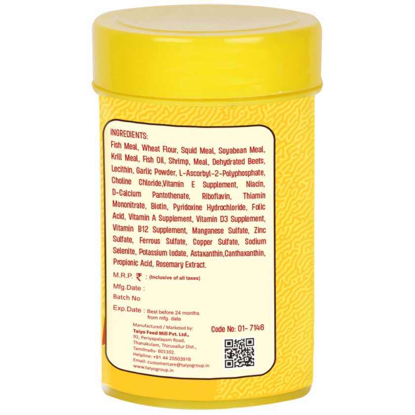 Taiyo Betta Pellets Fish Food - Taiyo Feed Mill Limited