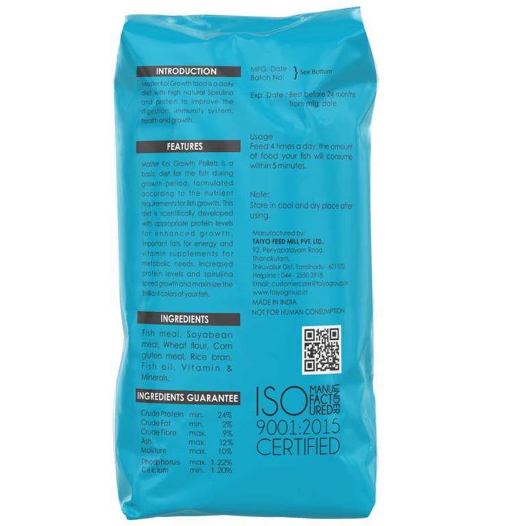 Master Koi Fish Food - Taiyo Feed Mill Limited