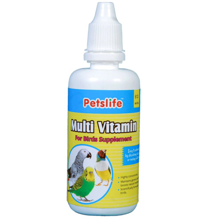 Petslife Multivitamin Birds Supplement - Taiyo Feed Mill Limited